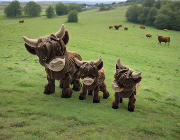 Harry the Highland cow – No Hands 3d